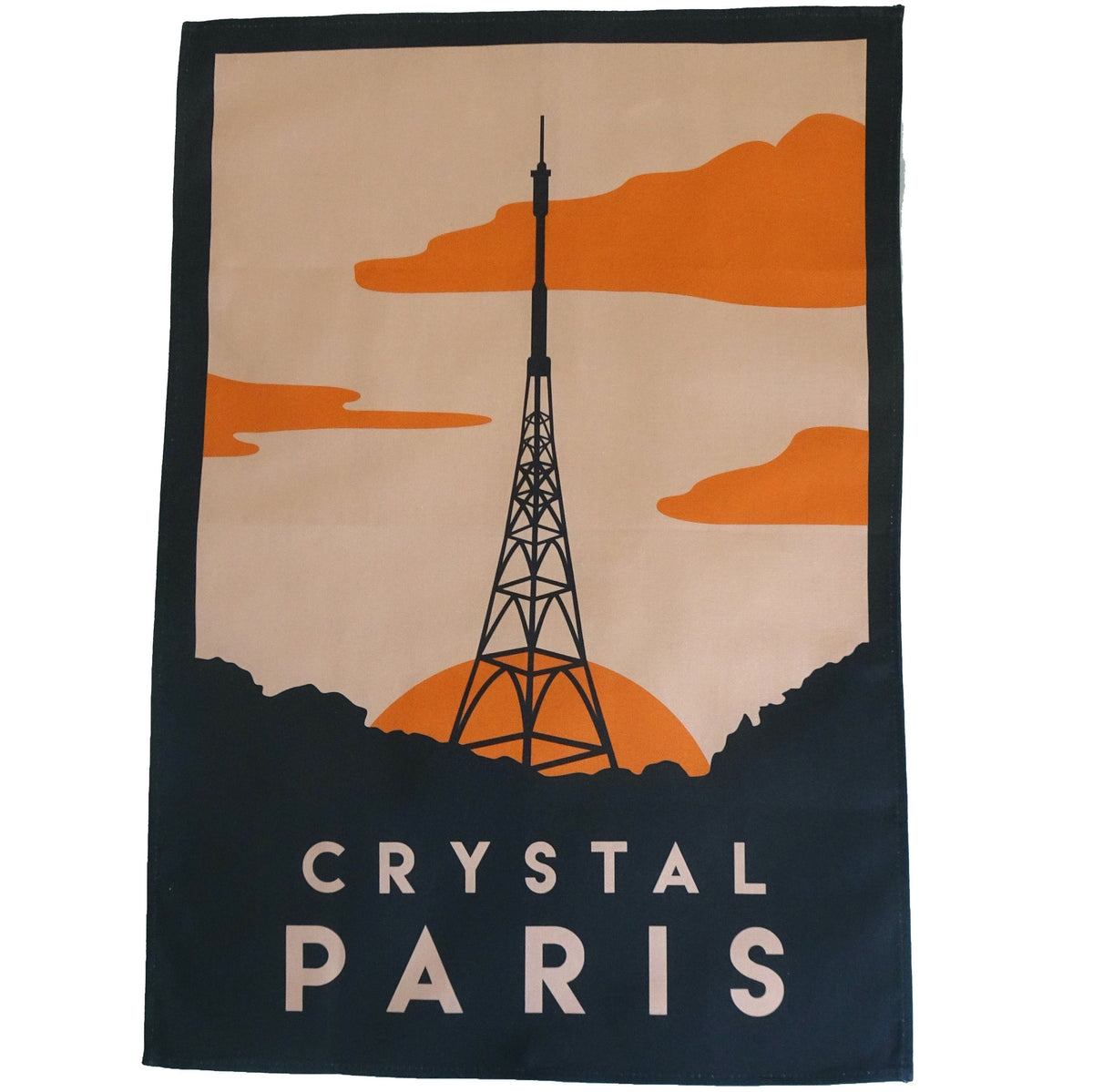 Zabby Allen Art Tea Towel - Crystal Paris – Pengetout